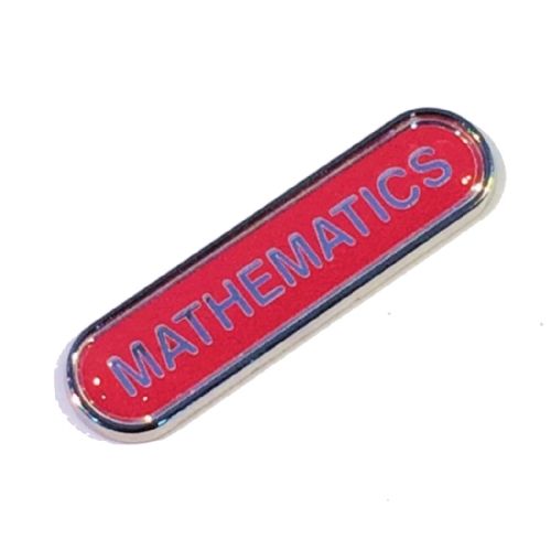MATHEMATICS badge